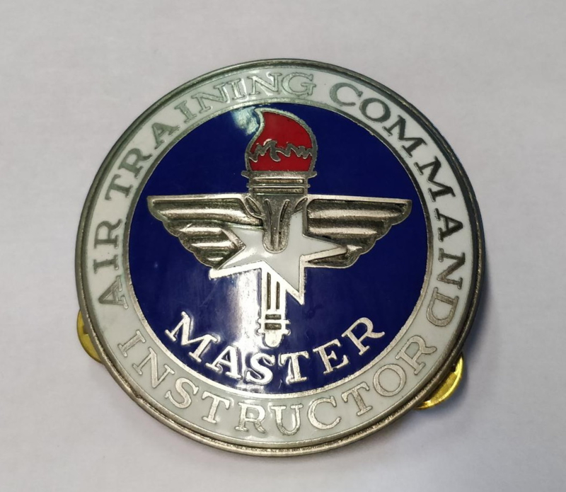 Air Education And Training Command Master Instructor Badge 5 3 X 5 3 