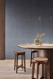 Arte Café Society behang Sikri Stof Textiel Blauw CS48