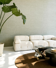 Arte Pampas behang Cupula Lagoon Groen Linen 73563