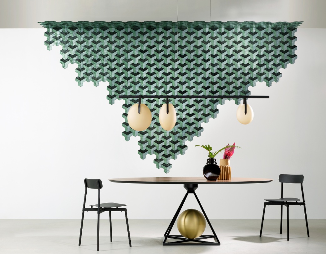 Arte Samal Wall Tiles Helix Glazed Sage 33722