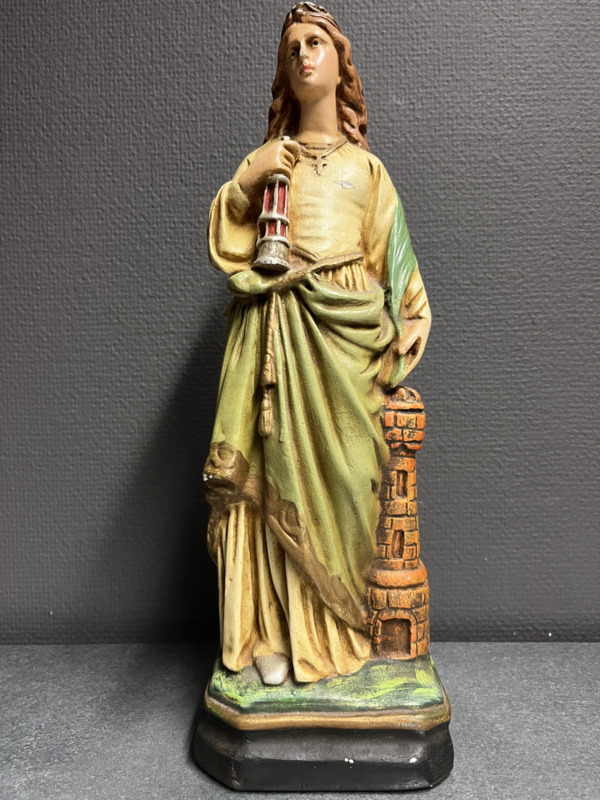 Heiligenbeeld Barbara | Heilige Barbara beelden en plaquettes ...