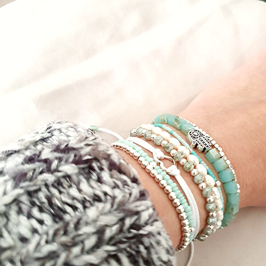 Spring time jewelry armbanden set | kralenstulpje.nl