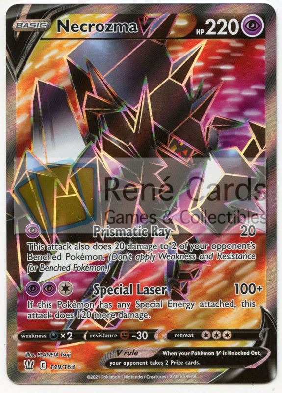 Necrozma V - Battle Styles - 149/163 | Sword & Shield - Battle Styles ...