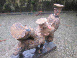 LINEOL Soldiers carrying a wounded soldier big size. groot model ...
