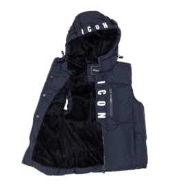 Only navy icon bodywarmer | Jongens jassen | Hippe Beebjes