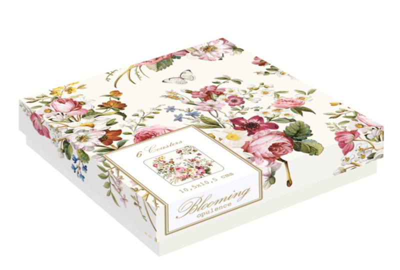 Kunststof placemats (4) Blooming cream | Kunststof placemats met kurk ... Kunststof placemats (4) Blooming cream | Kunststof placemats met kurk ...