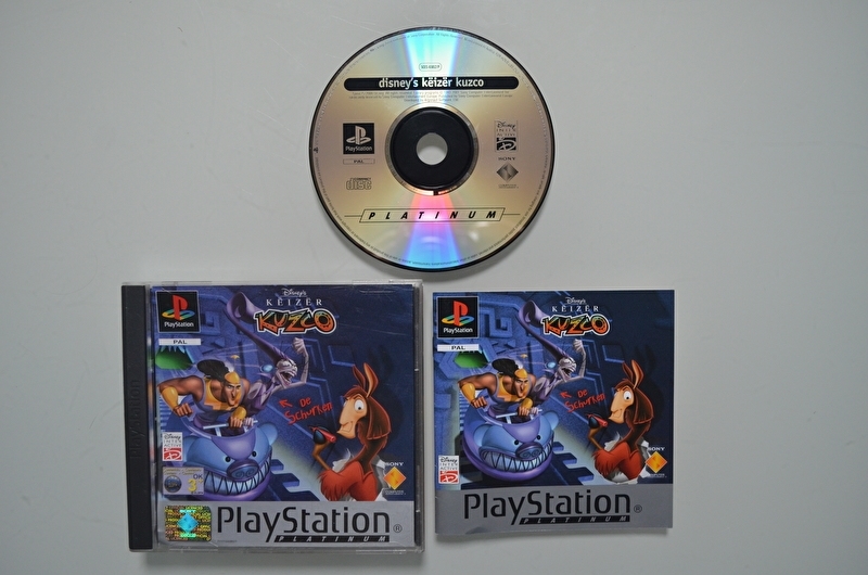 Ps1 Disney's Keizer Kuzco (The Emperor's New Groove) (Platinum ...