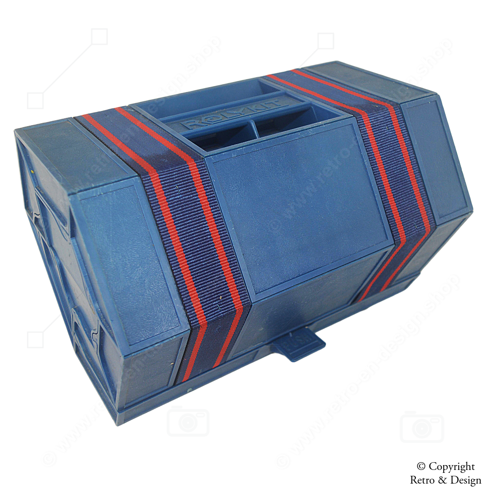 Rolykit Viskoffermodel, blauw – De slimme opberger uit de jaren ’70/'80 ...