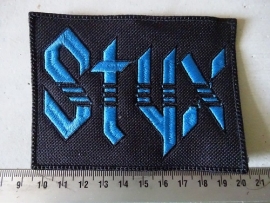 STYX - BLUE LOGO | Patches | Riffs Merchandise