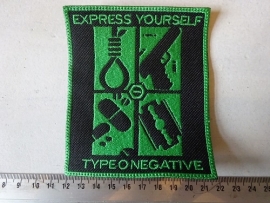 TYPE O NEGATIVE - EXPRESS YOURSELF | Patches | Riffs Merchandise