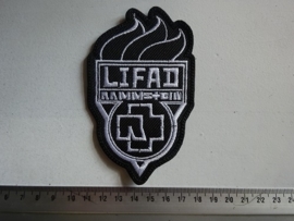 RAMMSTEIN - LIFAD WHITE | Patches | Riffs Merchandise