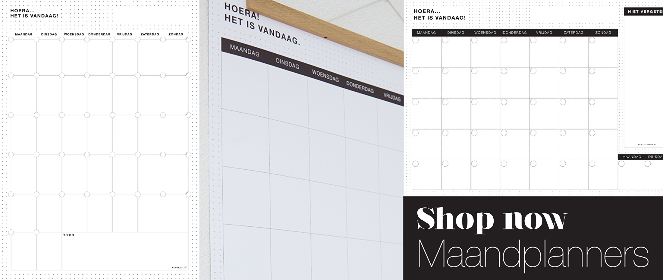 Handige planners om het leven overzichtelijker te maken!
