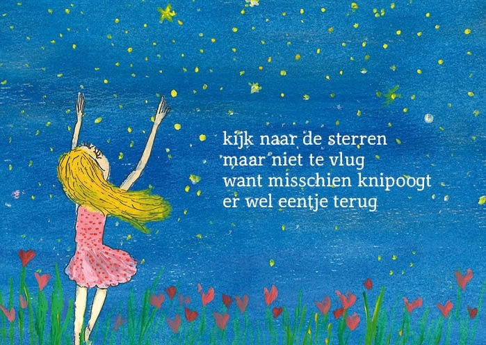 Kijk naar de sterren | Postkaarten van ZintenZ | Happy h-art Kijk naar de sterren | Postkaarten van ZintenZ | Happy h-art