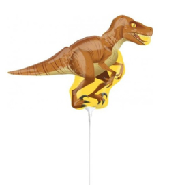 Raptor folie ballon op stok 25cm | Dinosaurus feest | Feestwinkel ...
