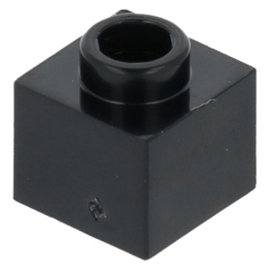 86996 Black Brick, Modified 1 x 1 x 2/3 with Open Stud